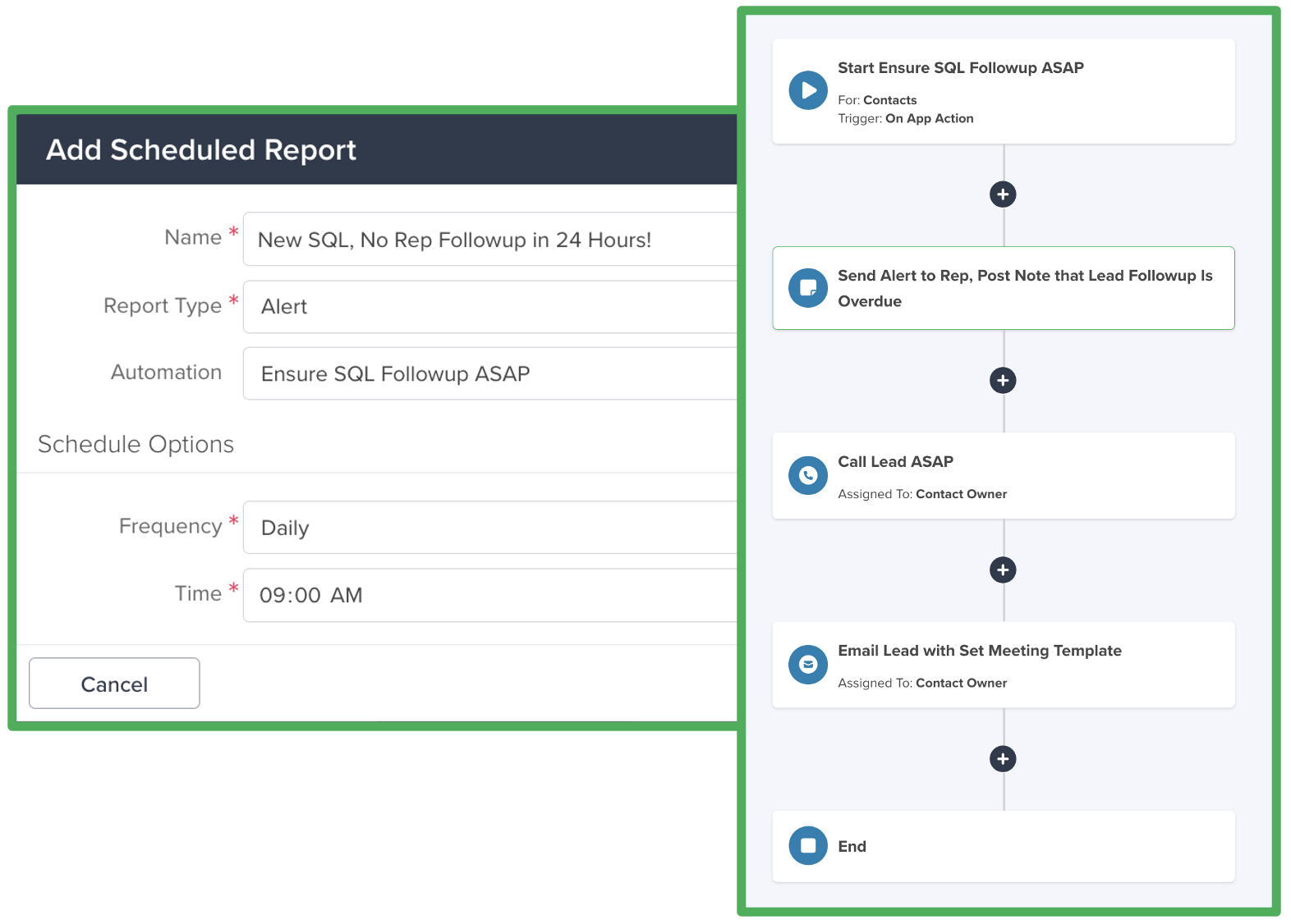Scheduled Reports – Servis.ai