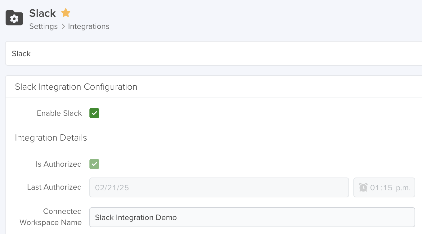 Slack Integration – Servis.ai