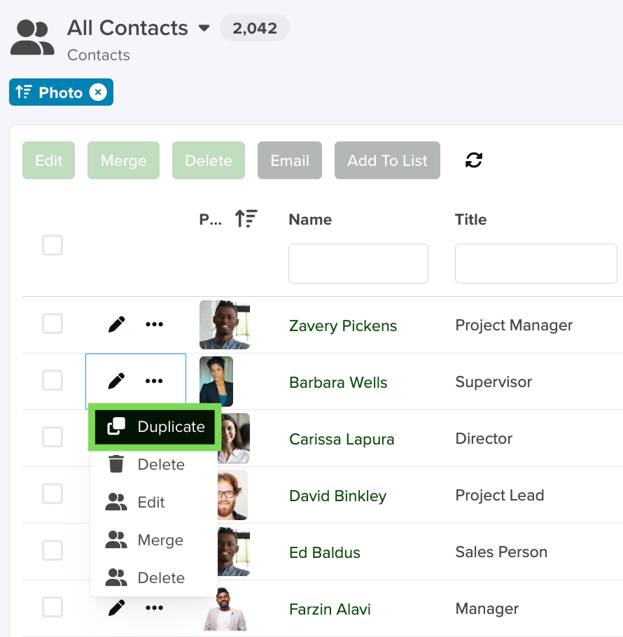 Duplicate Records – Servis.ai